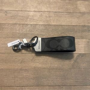 Coach | Accessories | Coach Loop Keychain Fob Bag Charm In Signature ...